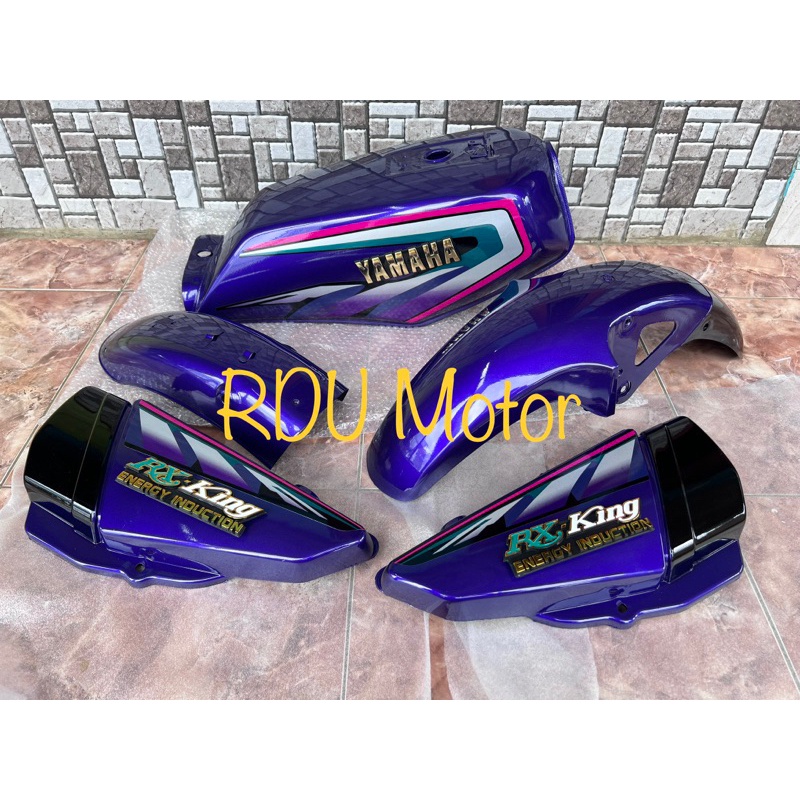 Jual Tangki Set Spakbor Box Aki Motor Yamaha Rx King Ungu | Shopee ...