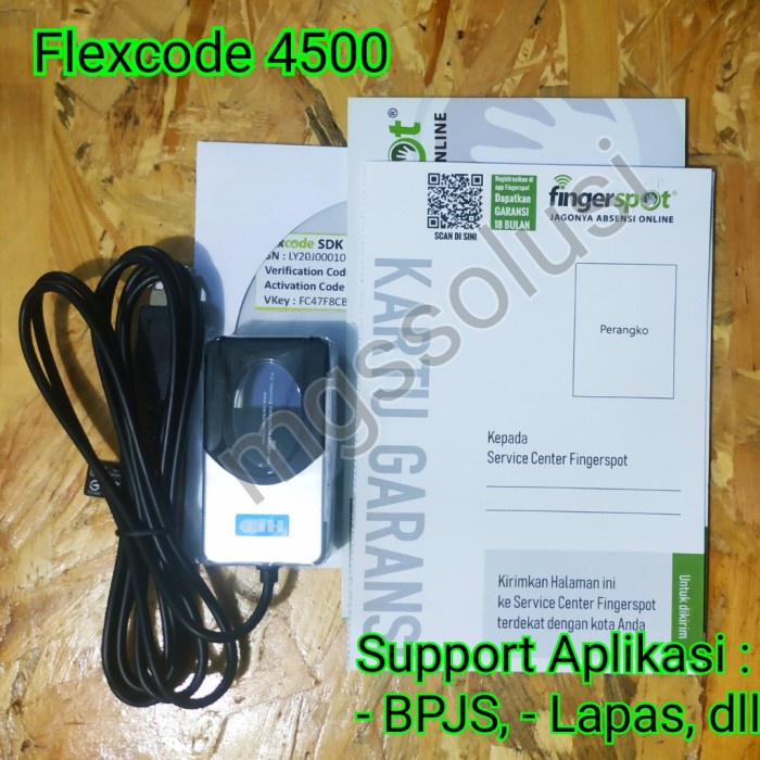 Jual NEW Flexcode 4500 - Sensor Sidik Jari PC Base | Shopee Indonesia