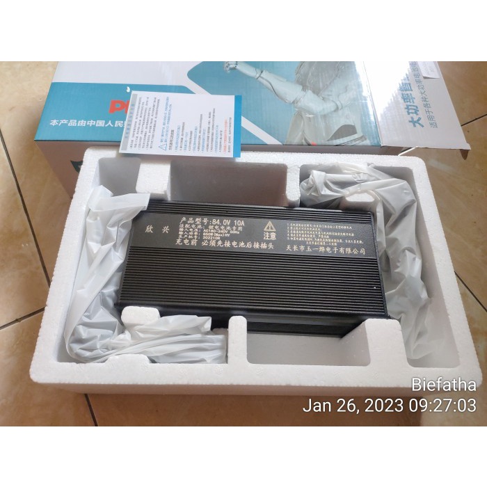 Jual NEW Charger lithium motor listrik 60V 72V 5A 8A 10A Electric Vehicle - Lifepo4 60V, 20S 8A ...