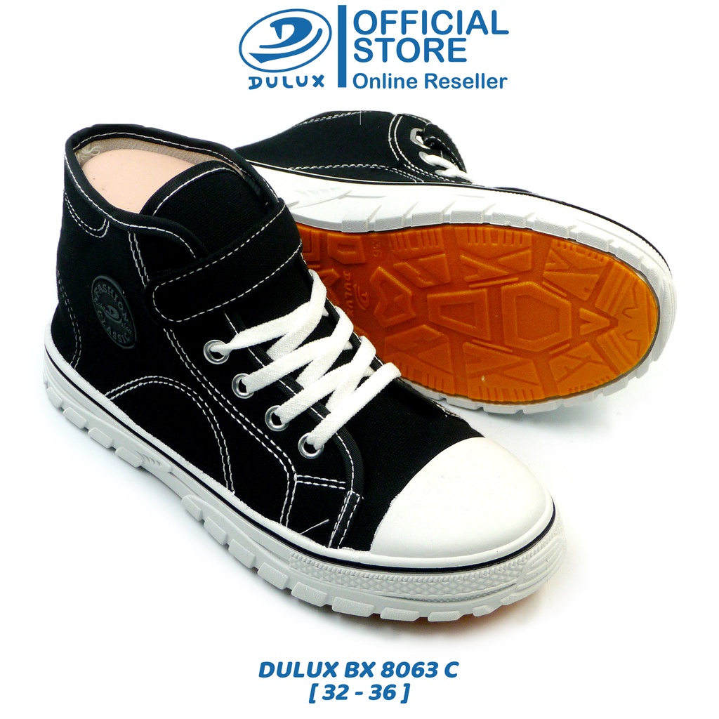 Jual DULUX OFFICIAL - SEPATU SEKOLAH PREPET UNISEX 8063C UKURAN 32 - 37 ...