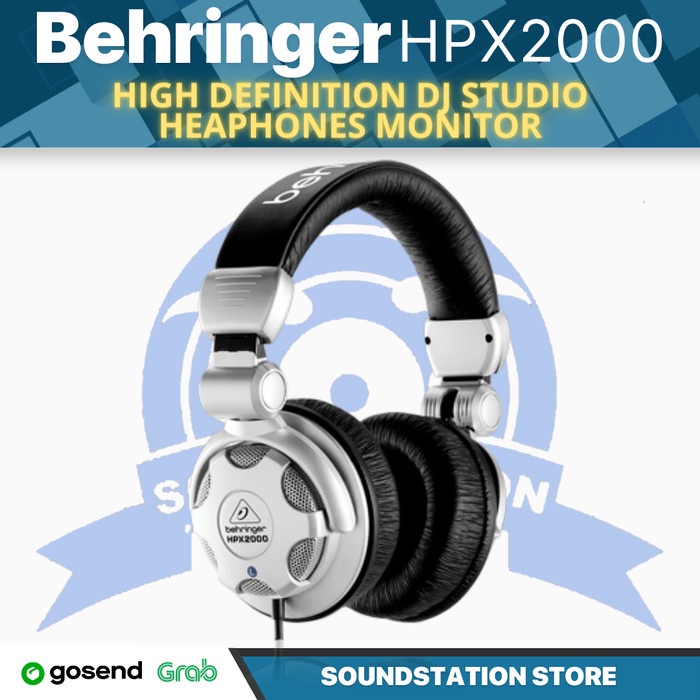 Jual BEHRINGER HPX2000 High Definition DJ Studio Heaphones Monitor ...
