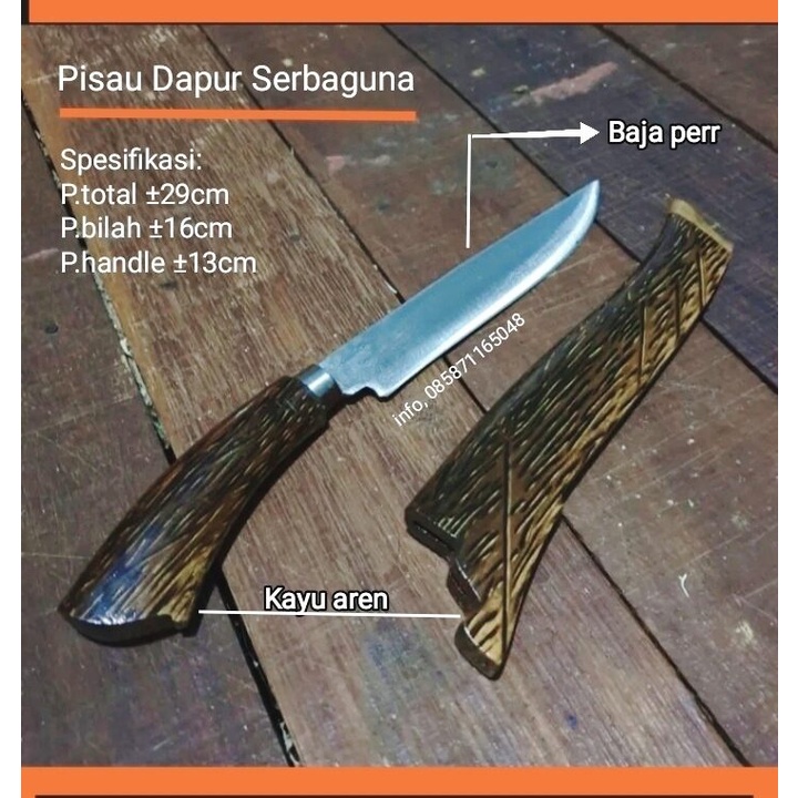 Jual Badik asli bugis / pisau badik baja asli tajam / pisau tajam super ...