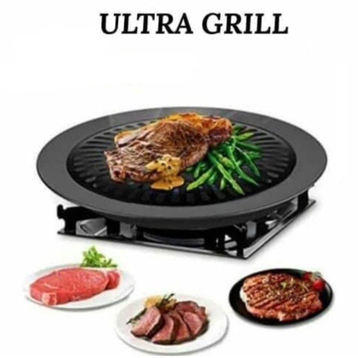 Jual Ultra Grill 32CM / BBQ Grill Alat Panggang Non Sticky Smokeless ...