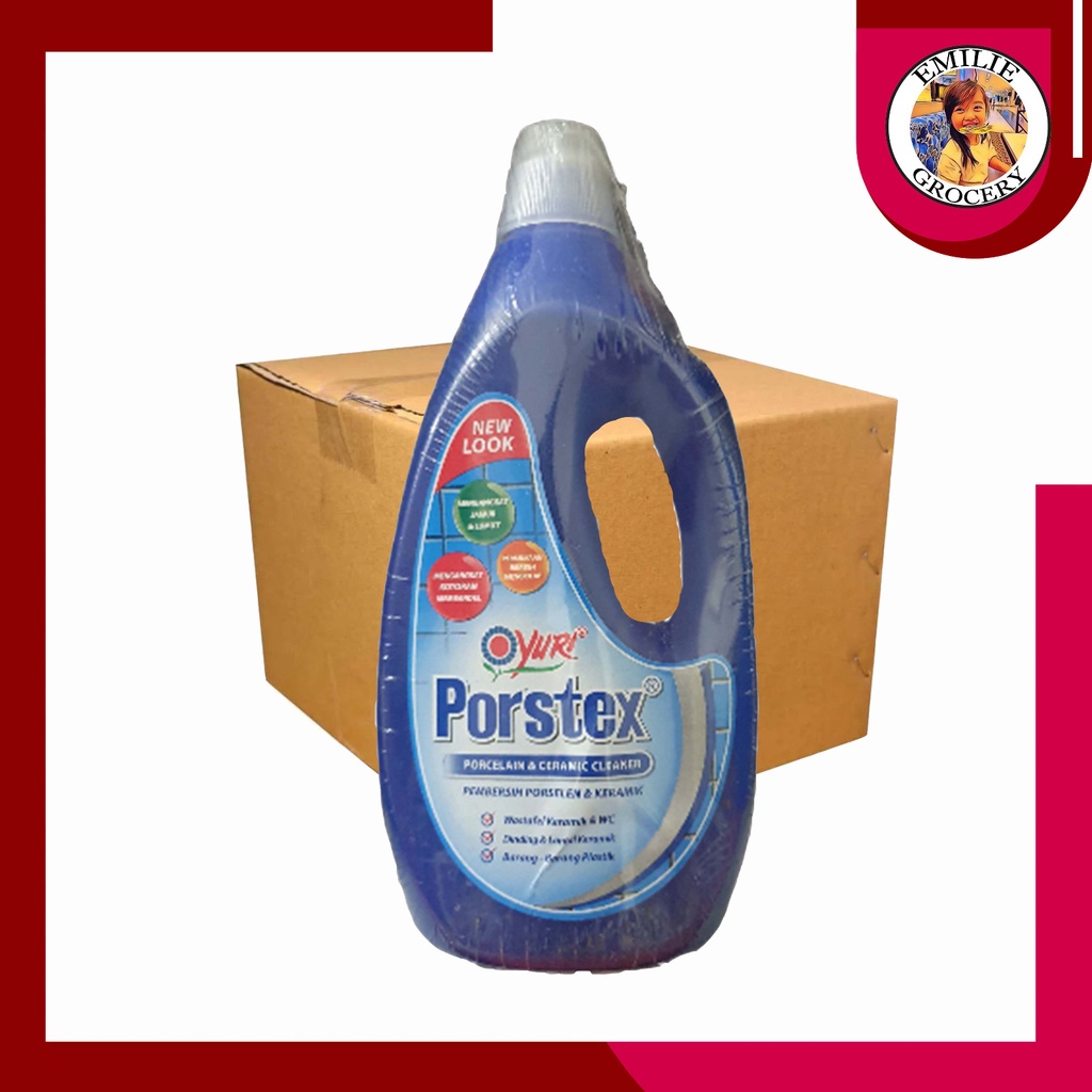 Jual Yuri Porstex 1 Liter 1000ml Pembersih Lantai Keramik Kamar Mandi ...