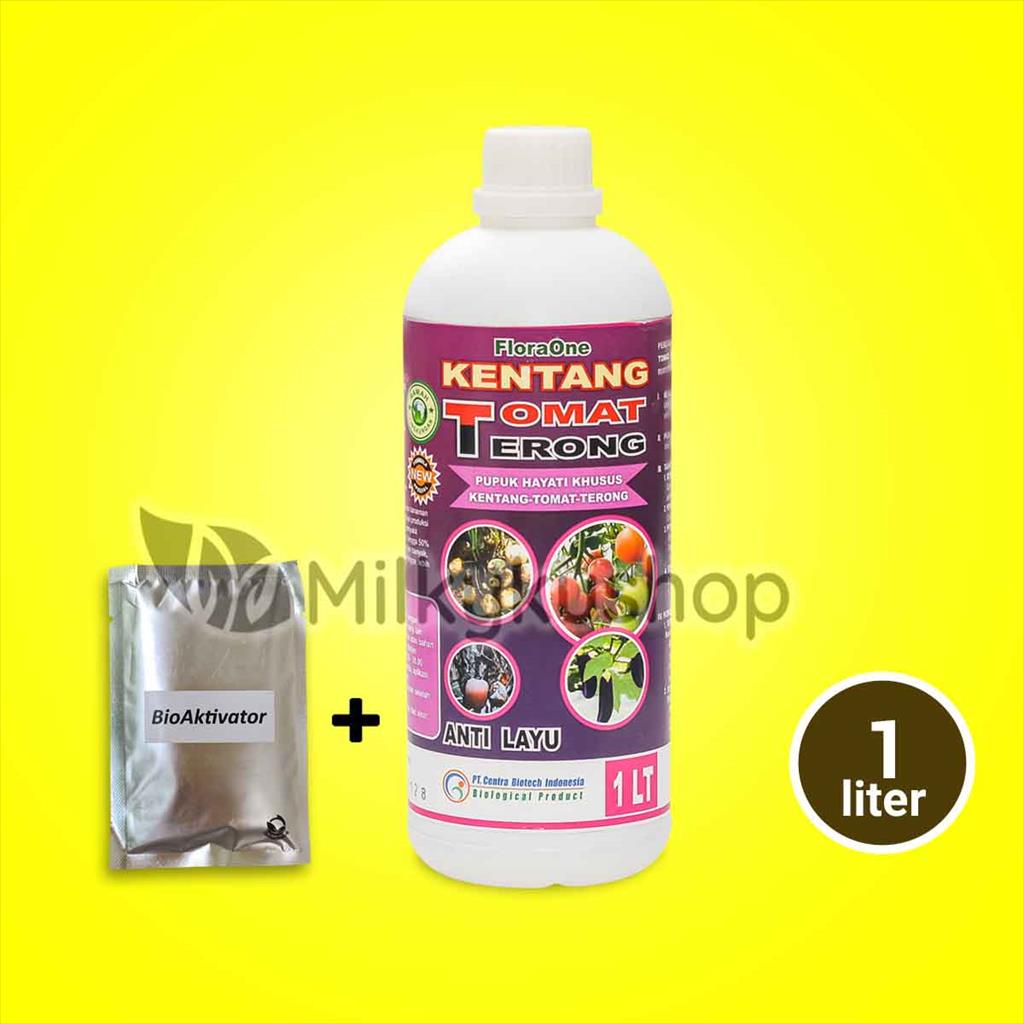 Jual PUPUK HAYATI CAIR FLORAONE KENTANG TOMAT TERONG 1 LITER KP ...
