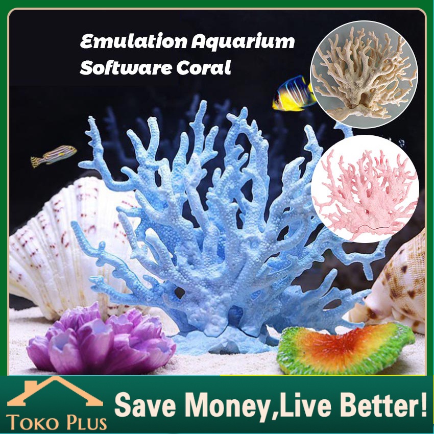 Jual Hiasan Aquarium Aquascape Karang Buatan Artificial Coral Reef Tank ...