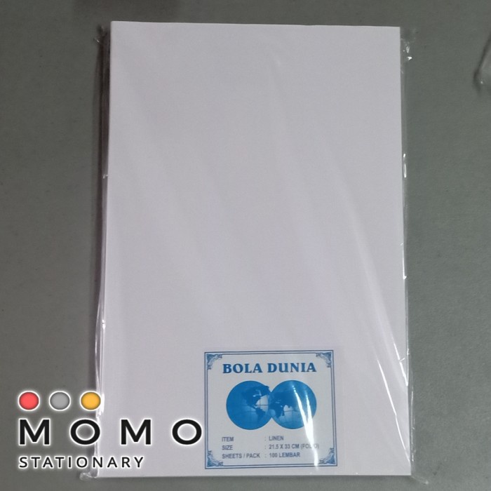 Jual kertas linen f4 putih | Shopee Indonesia