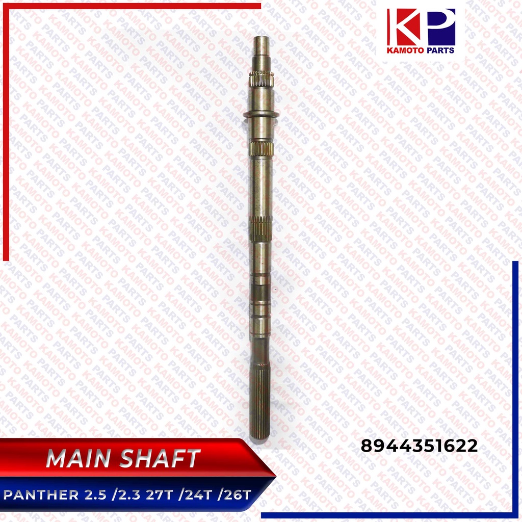 Jual MAIN SHAFT AS JANTUNG PTH 2.5/2.3 27T/24T/26T 8944351622 | Shopee ...