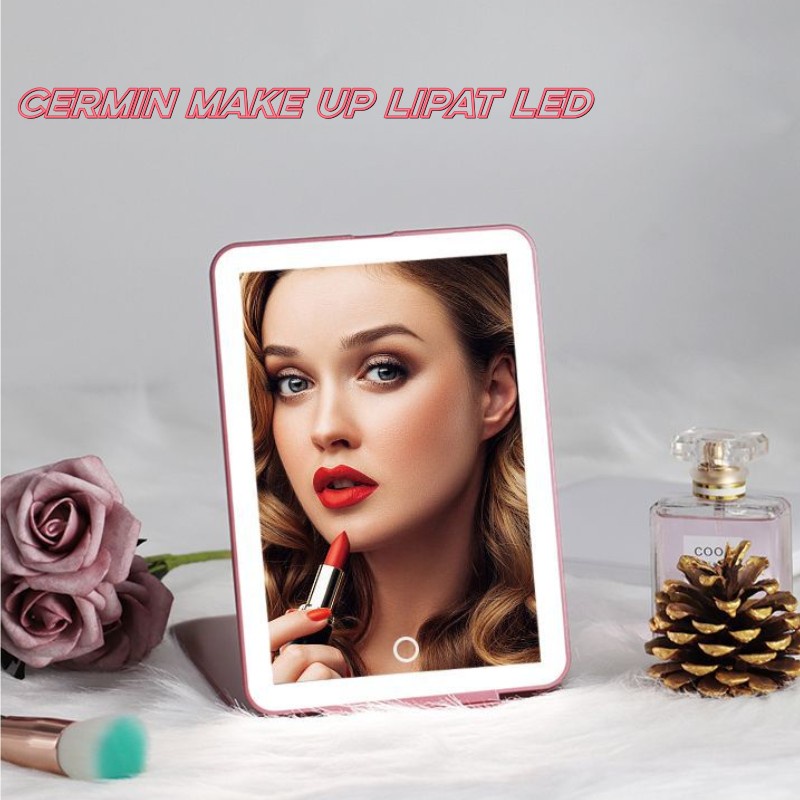 Jual Cermin Make Up Led Cermin Rias Lipat Kaca Rias Make Up Cermin