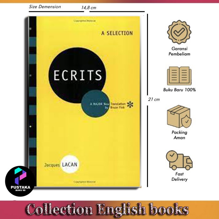 Jual Ecrits: A Selection by Jacques Lacan (English Version) | Shopee ... Jual Ecrits: A Selection by Jacques Lacan (English Version) | Shopee ...
