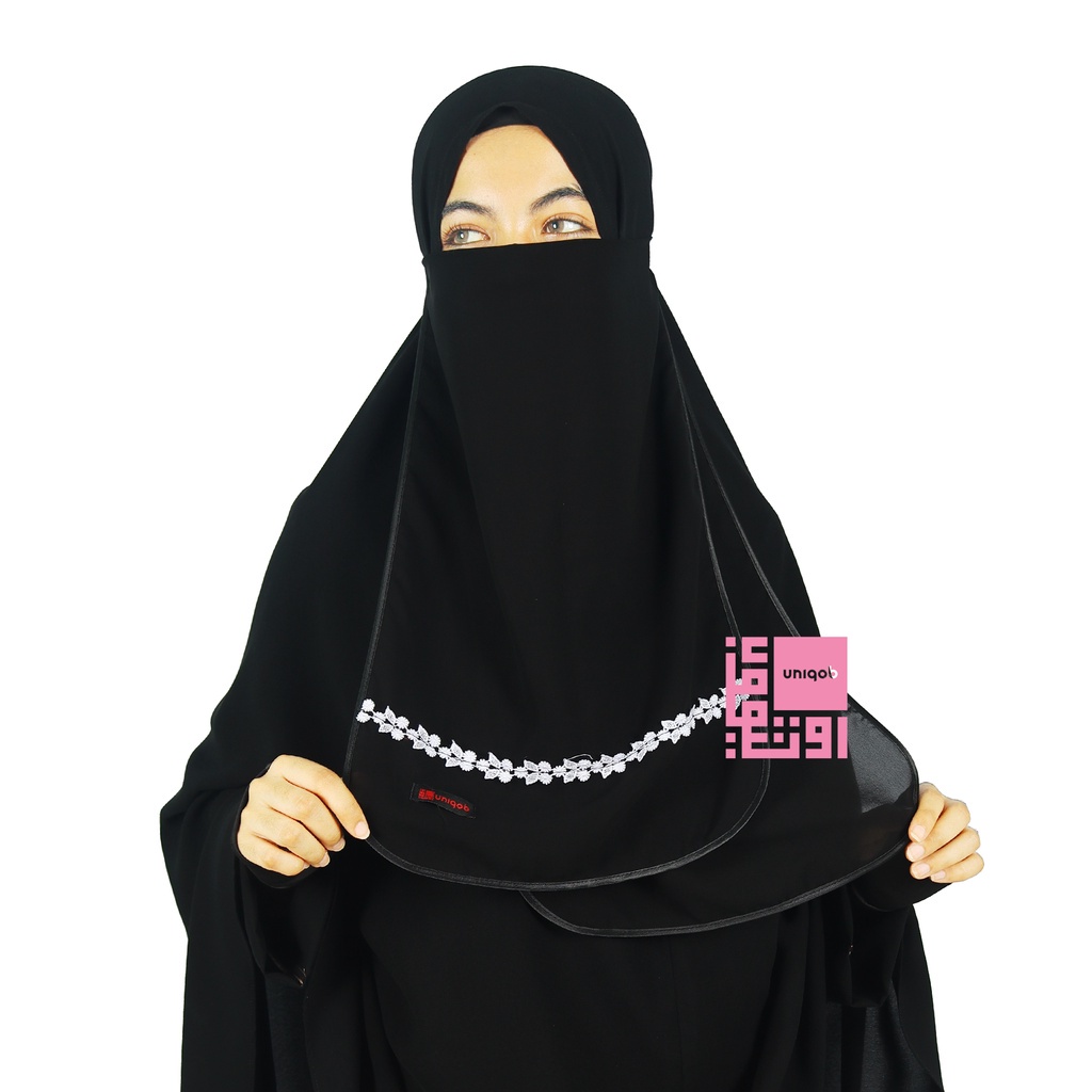 Jual Uniqob - Cadar Tali 2 Layer Renda Maha Series | Shopee Indonesia