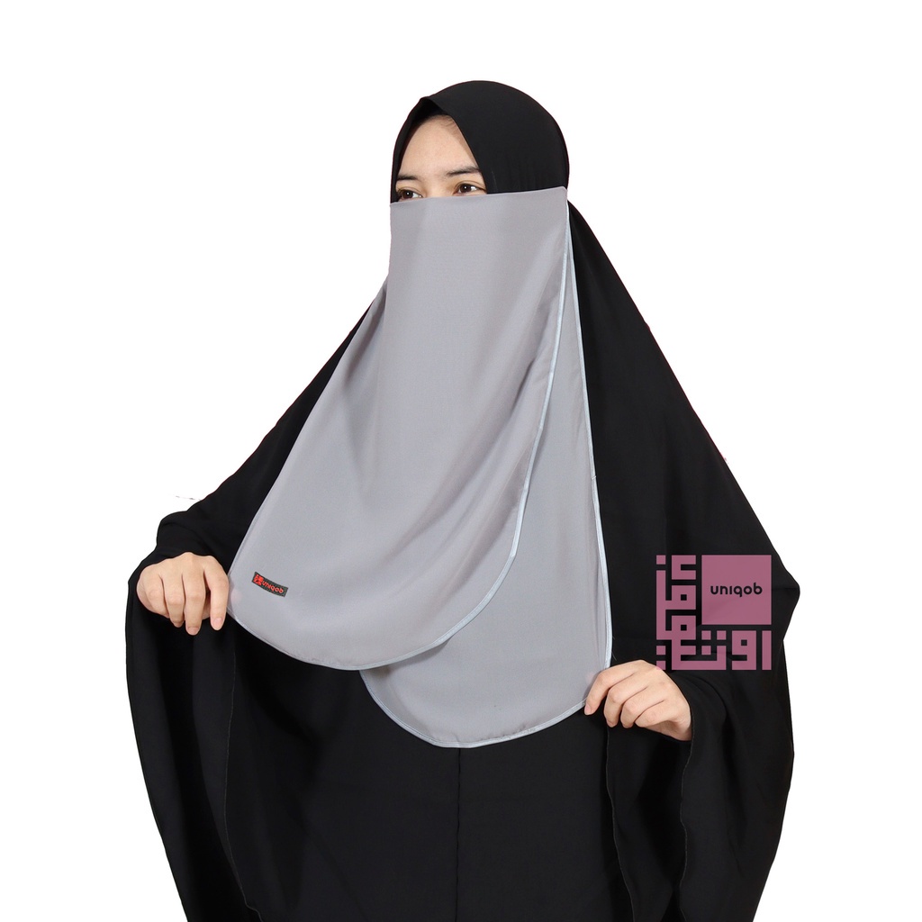 Jual Uniqob - Cadar Tali 2 Layer Bisban Maha - Chiffon Exclusive | Shopee Indonesia