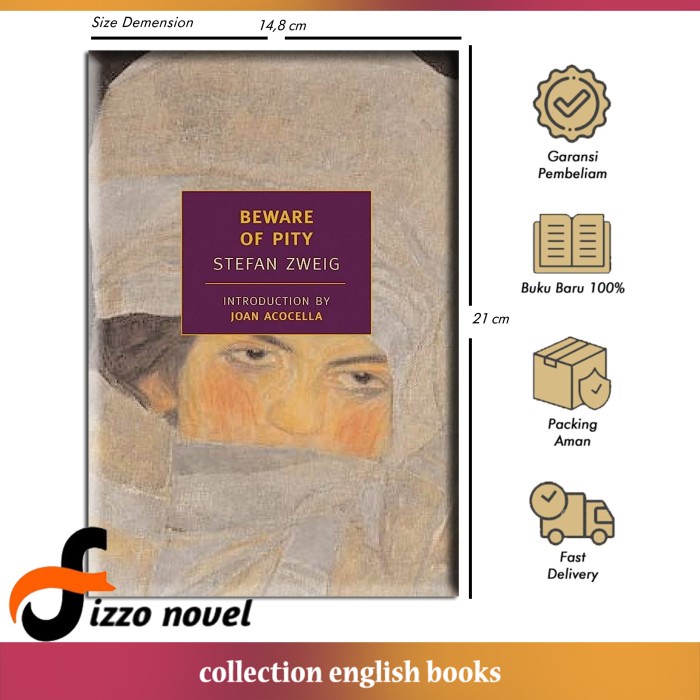 Jual Beware of Pity by Stefan Zweig (English) | Shopee Indonesia