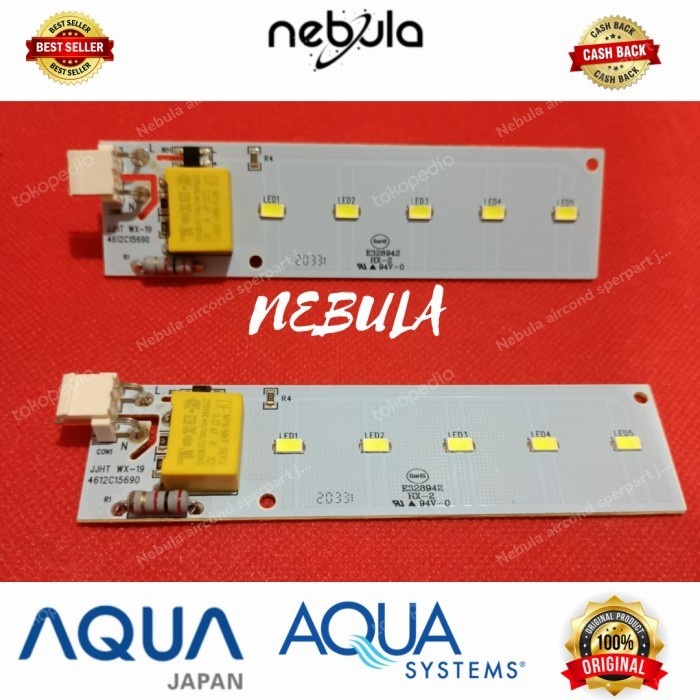 Jual PCB Lampu Led Kulkas Aqua Original Part | Shopee Indonesia