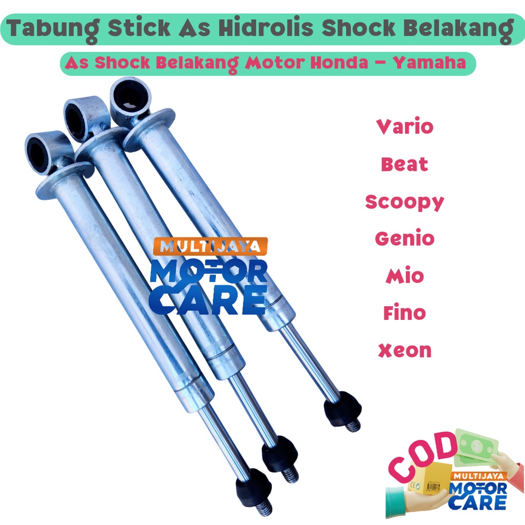 Jual Tabung Stik As Hidrolik Shock Belakang Motor Matic Hidrolis ...