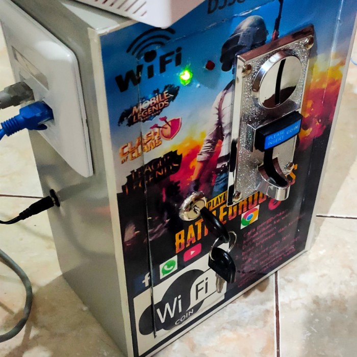 Jual Mesin wificoin wifi coin wifi koin adopisoft x stb | Shopee Indonesia