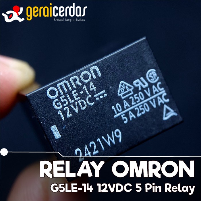Jual Relay Omron G5LE-14 12V 5 Pin SPDT Original Limited | Shopee Indonesia