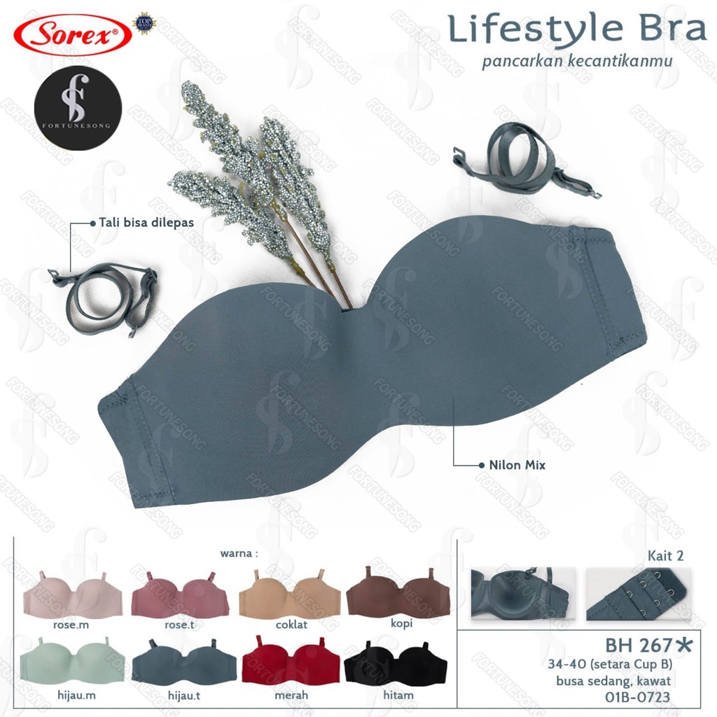 Jual Sorex - Bra/BH Sorex dengan Kawat PUSH UP BRA Bebas Pilih Warna ...
