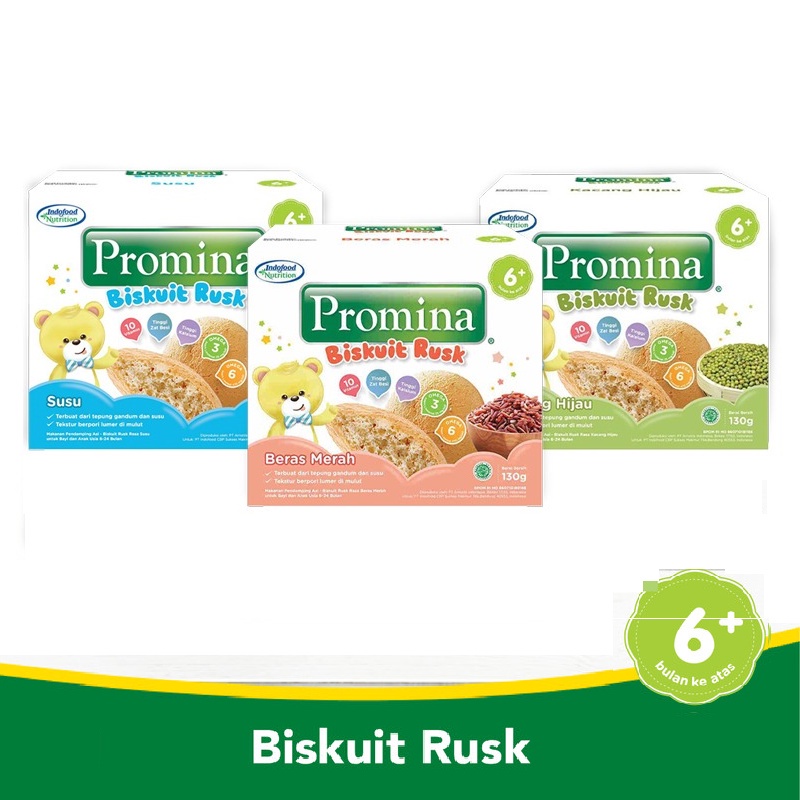 Jual Promina Biskuit Baby RUSK 130 gr / Promina Biscuit Biskuit Bayi ...