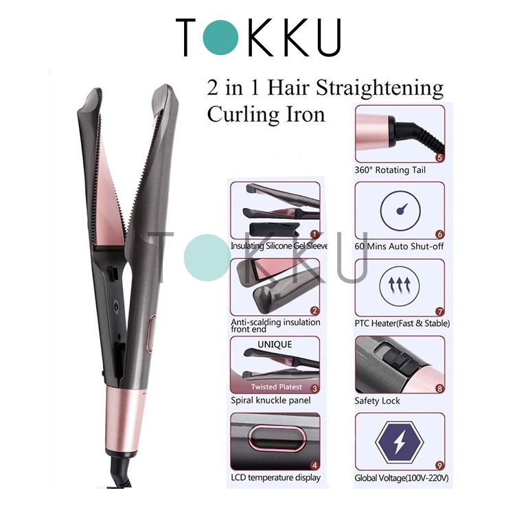 Jual TOKKU Twist Curl Expert All in One Kualitas Salon, ORIGINAL ...