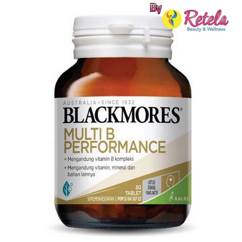 Jual Blackmores Multi B Perfor 30 Tablet / Suplemen Vitamin | Shopee ...