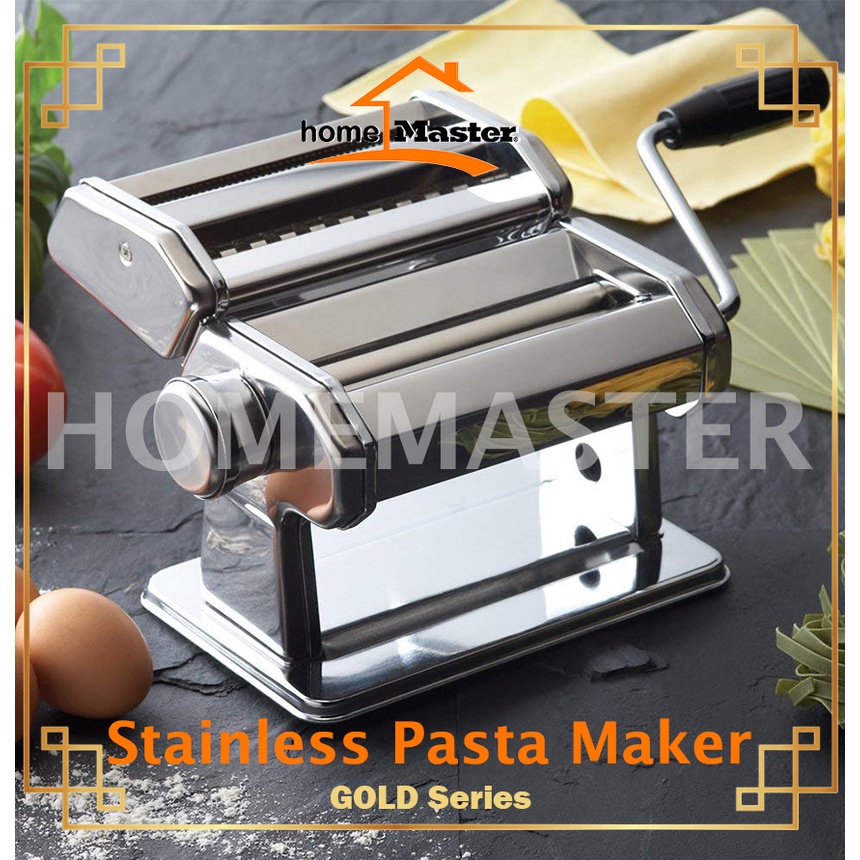 Jual HomeMaster Stainless Alat Pembuat Pasta Maker/Roller/Gilingan Noodle/Mie/Molen/Pangsit ...