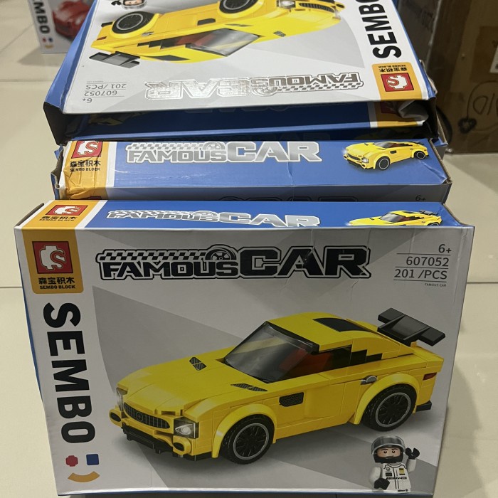 Jual Sembo Famous Car Mercedes Benz 607052 (DUS RUSAK) | Shopee Indonesia