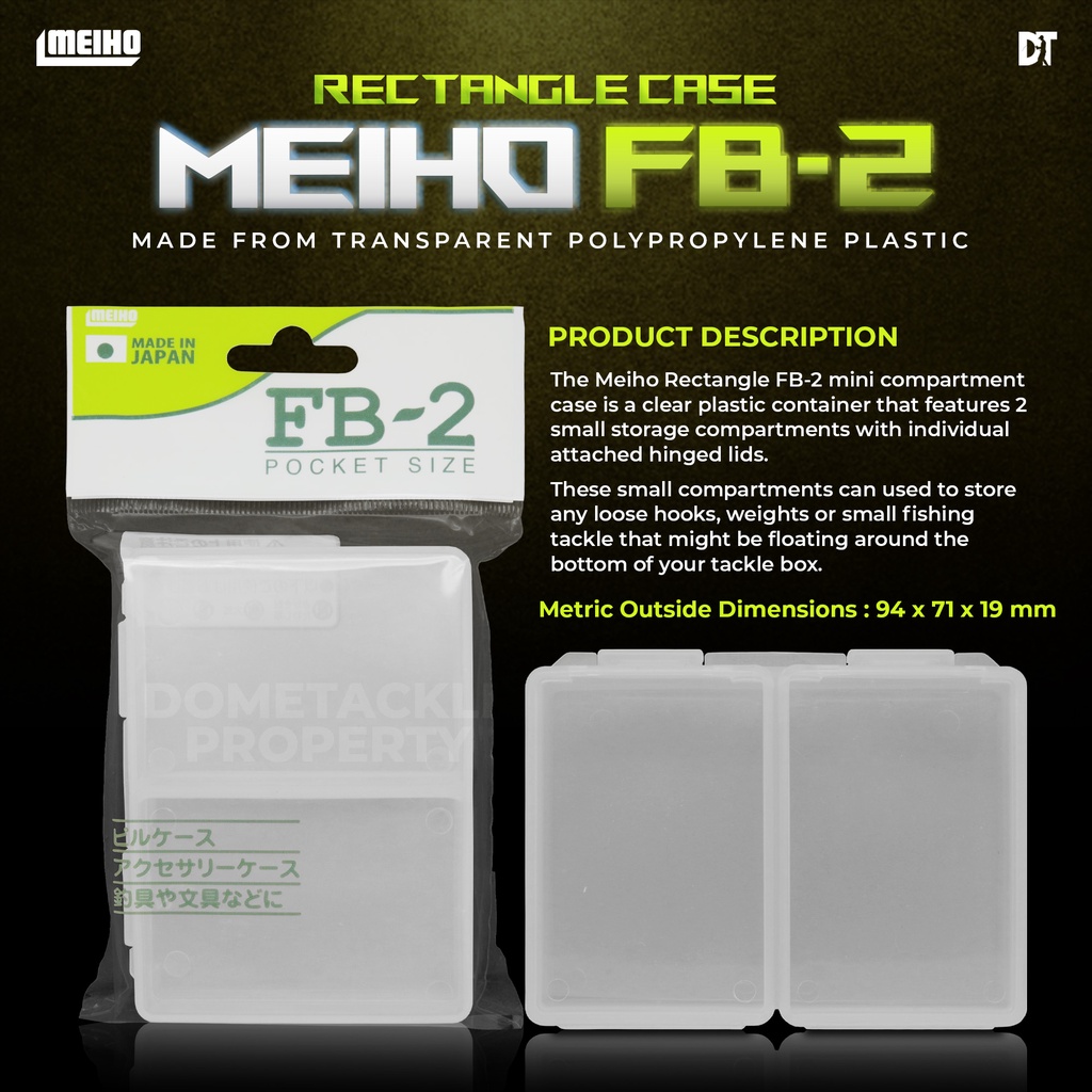 Jual MEIHO FB-2 AKIOKUN RECTANGLE CASE | BOX PANCING MEBAO MB-P SERIES | TAS PANCING | BOX ...