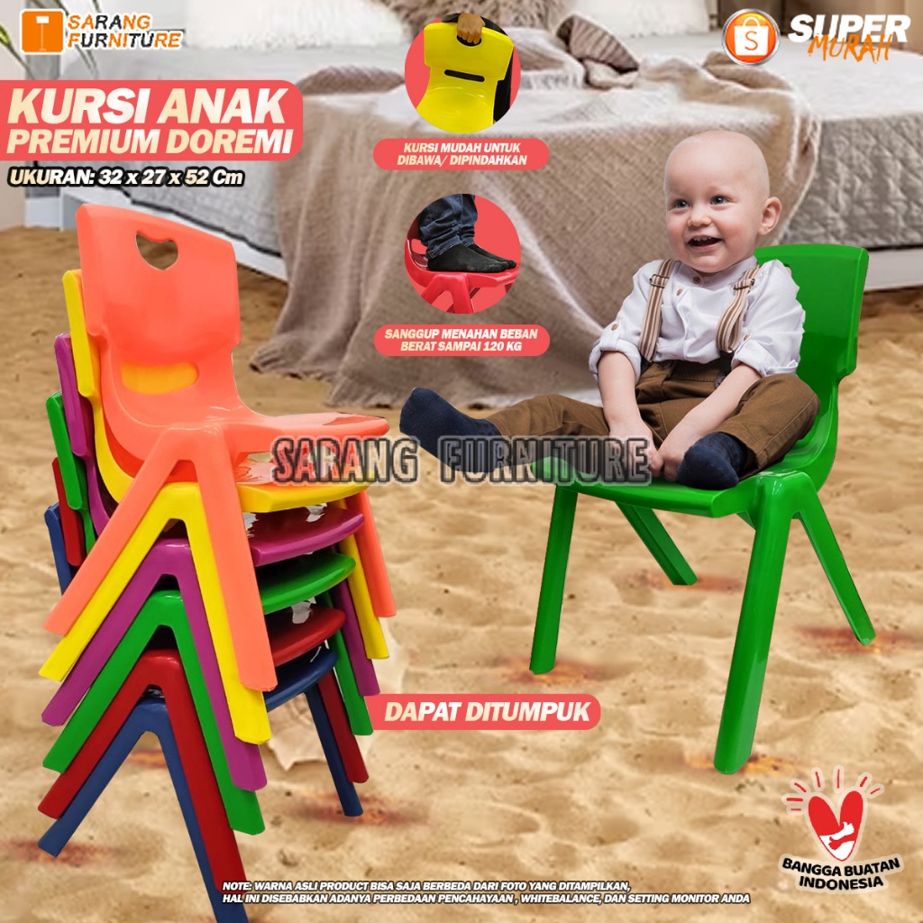 Jual KURSI ANAK PLASTIK BANGKU ANAK PLASTIK KURSI BELAJAR KURSI ANAK ...