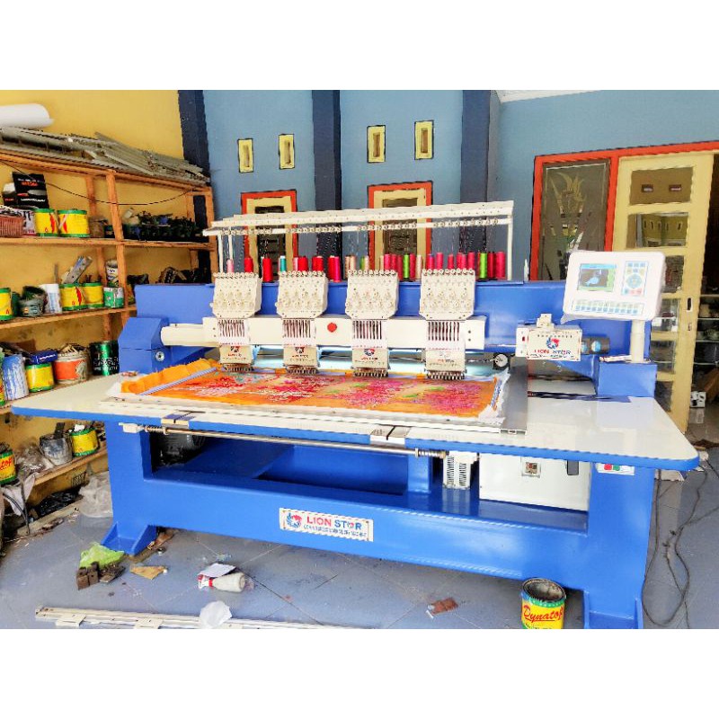 Jual Mesin Bordir Komputer 4 kepala Garansi | Shopee Indonesia