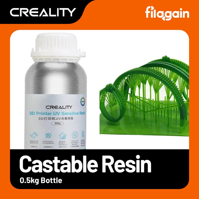 Jual Creality Castable Resin / 0.5kg / 3D Print Resin | Shopee Indonesia