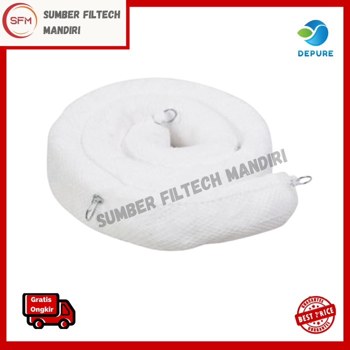 Jual Floating Oil Absorbent Boom (Small) 12,7cm x 3m Penyerap Minyak ...