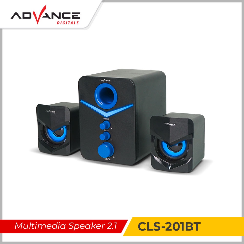 Jual 【READY STOCK】 Advance Speaker Bluetooth CLS-201BT Multimedia Aktif 2.1 Stereo Music Box ...