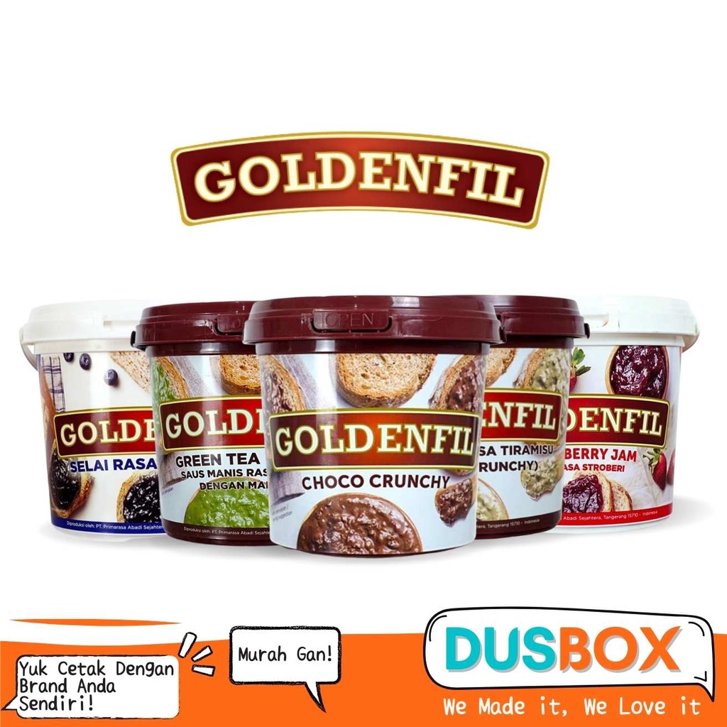Jual Goldenfil 1kg / Selai Roti Bakar / Toping Roti / Selai Roti ...