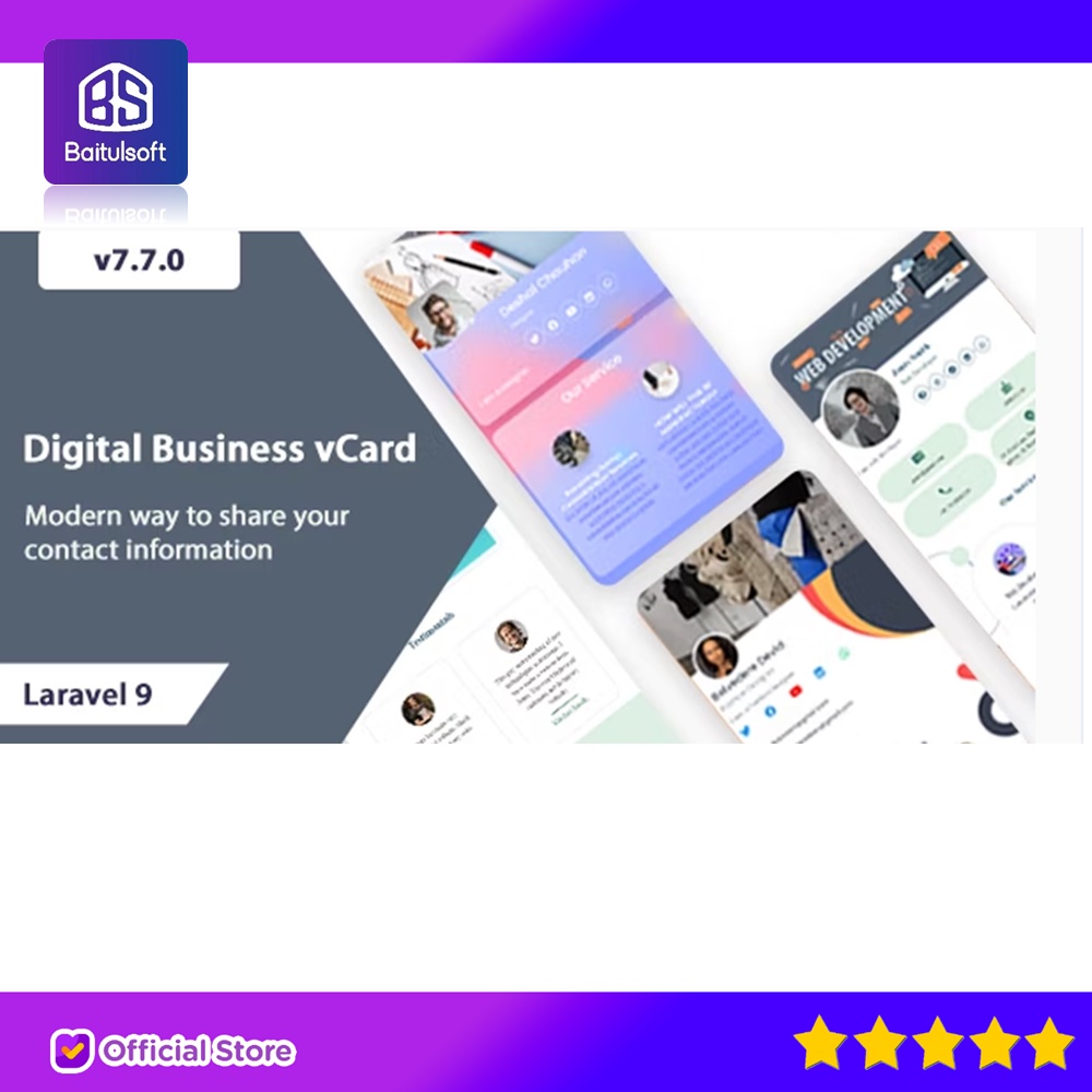 Jual SOURCE CODE APLIKASI VCARD SAAS - DIGITAL BUSINESS CARD BUILDER ... Jual SOURCE CODE APLIKASI VCARD SAAS - DIGITAL BUSINESS CARD BUILDER ...