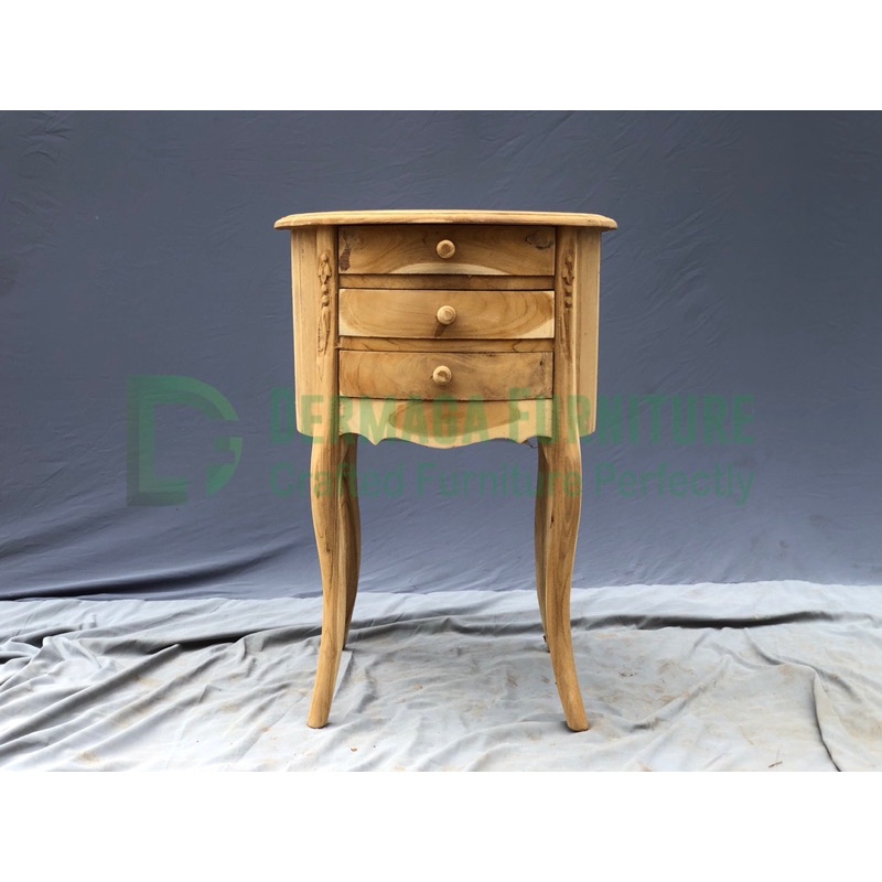 Jual NAKAS CEMPOLONG BULAT BESAR 3 LACI KAYU JATI NAKAS MEWAH TERMURAH ...