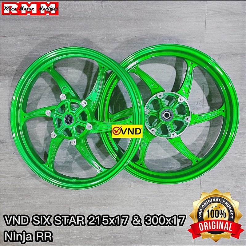 Jual Velg super enteng VND Six Star ninja 150RR | Shopee Indonesia