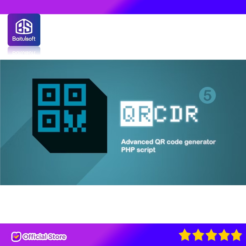 Jual SOURCE CODE APLIKASI QRCDR - RESPONSIVE QR CODE GENERATOR | Shopee Indonesia