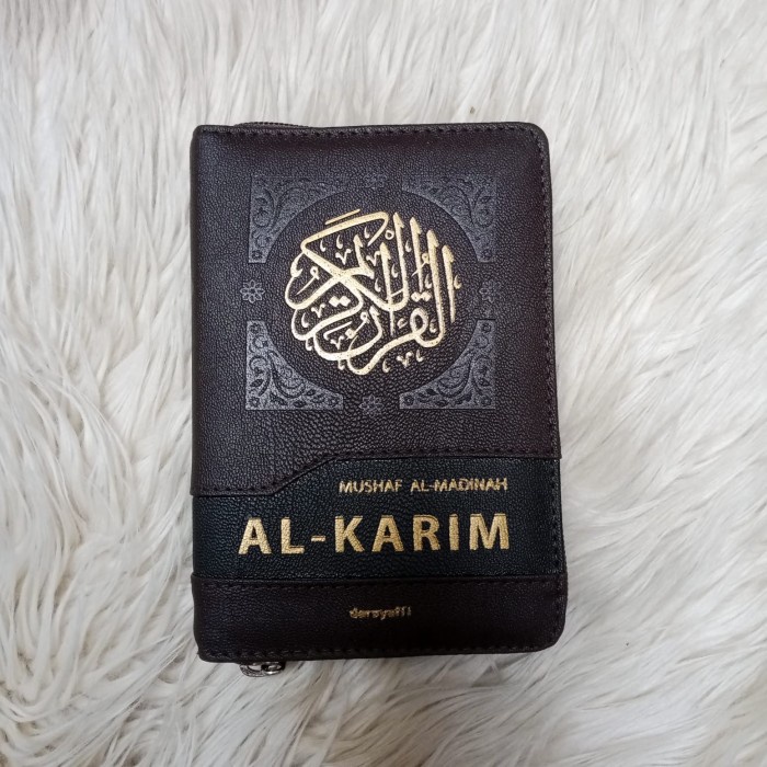 Jual MUSHAF AL QURAN AL MADINAH RESLETING A6 PUSTAKA IMAM SYAFII ...