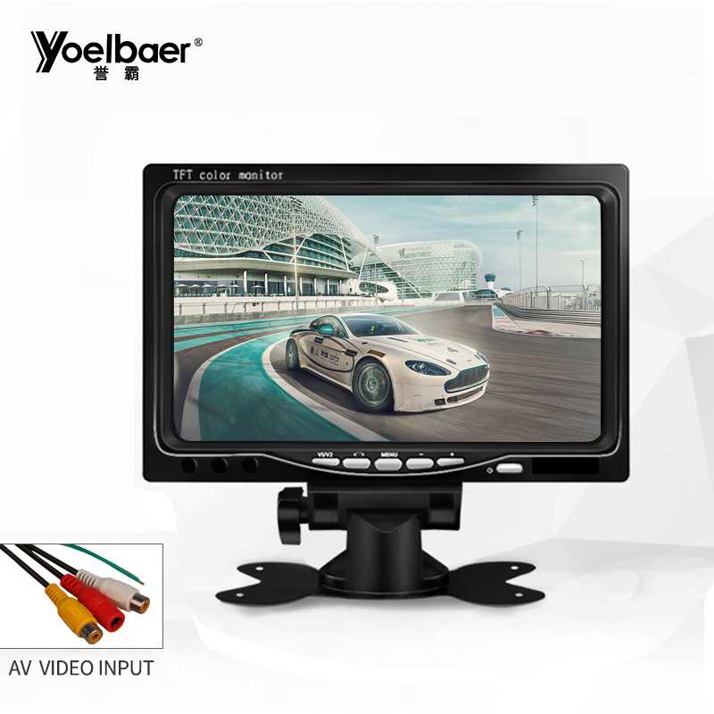 Jual Layar Monitor Mobil TFT LCD 7 Inch - Monitor Parkir Pada Mobil ...