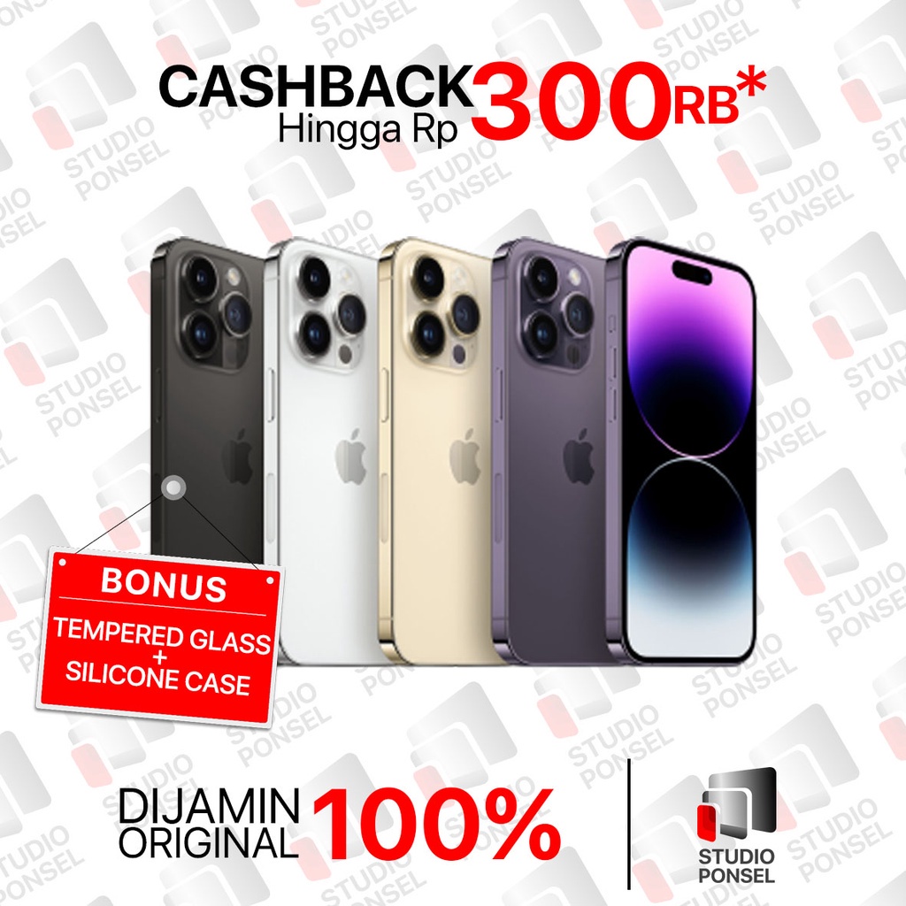 Jual PROMO iPhone 14 Pro Max 5G 1TB 512GB 256GB 128GB ProMax Garansi ...