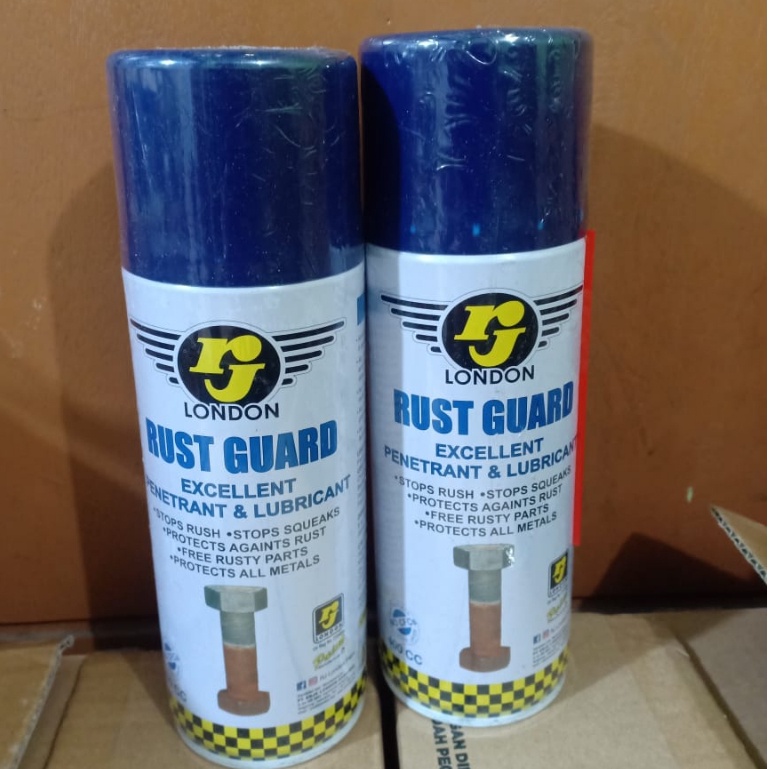 Jual Cairan Pembersih Karat / Rust Guard RJ London 400cc Pencegah Karat ...