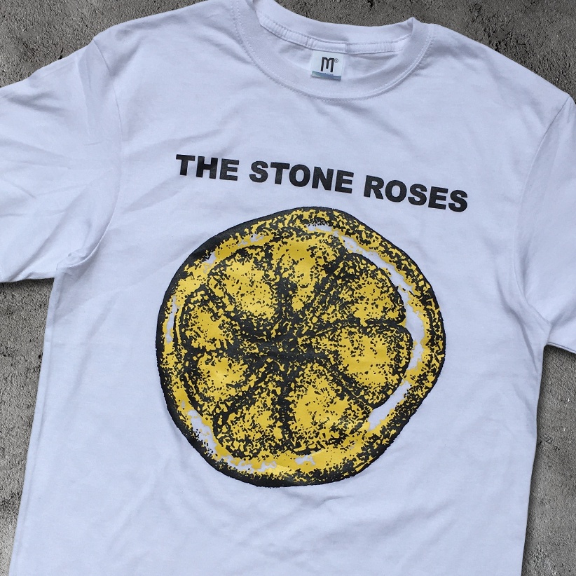 Jual T-Shirt Kaos Band THE STONE ROSES Builtup Premium | kaos oversize ...