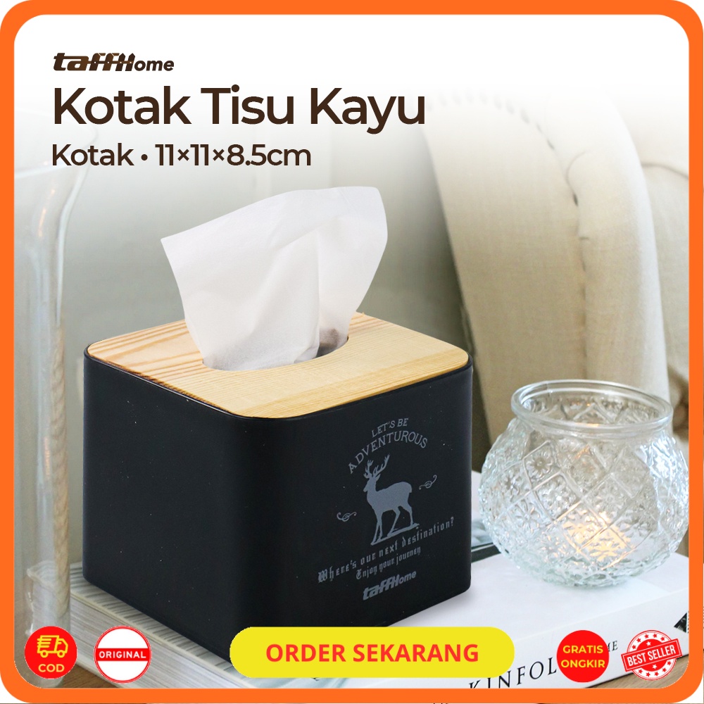Jual Kotak Tisu Kayu Multifungsi Kotak 11x11x8.5cm | Shopee Indonesia