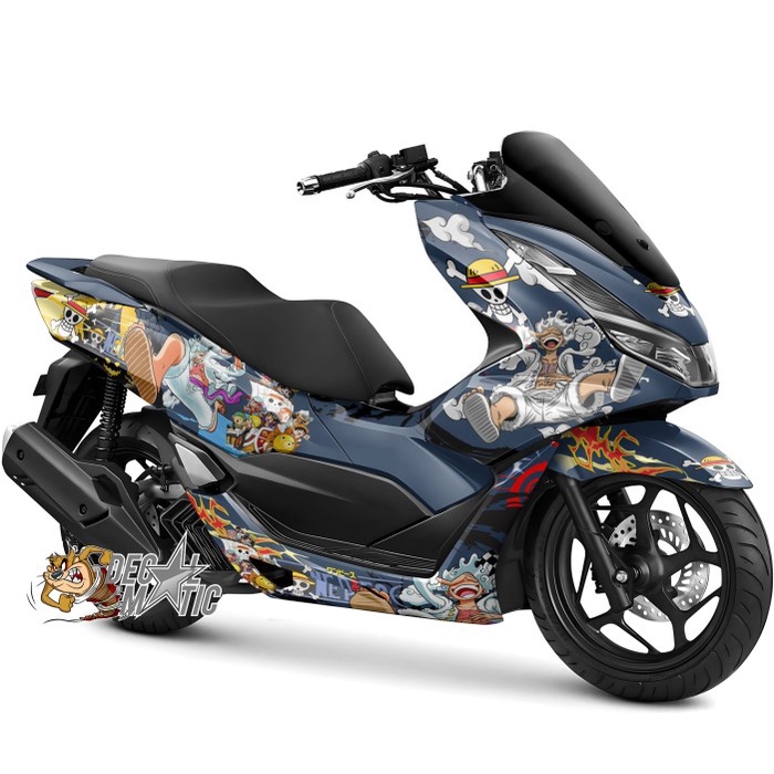 Jual Decal PCX Full Body Stiker Honda PCX 150 160 Full Body Gear 5 One ...