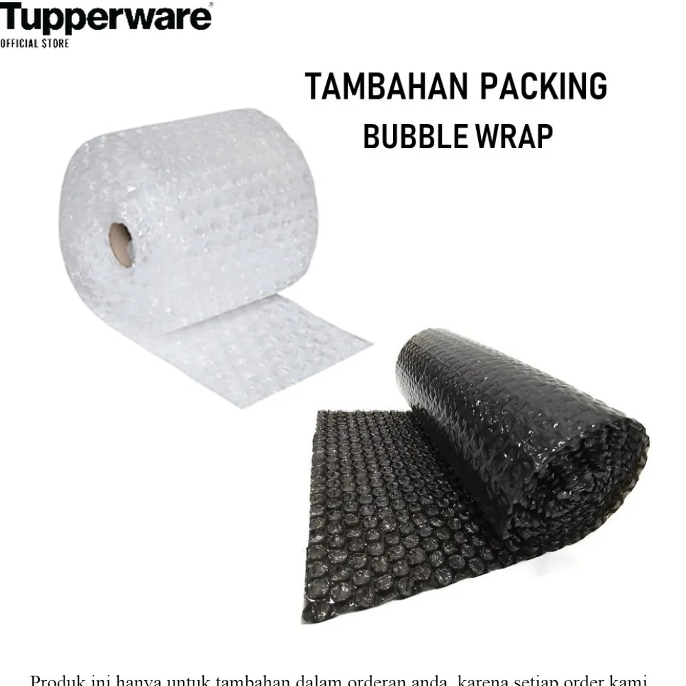 Jual TUPPERWARE TAMBAHAN PACKING BUBBLE WRAP | Shopee Indonesia