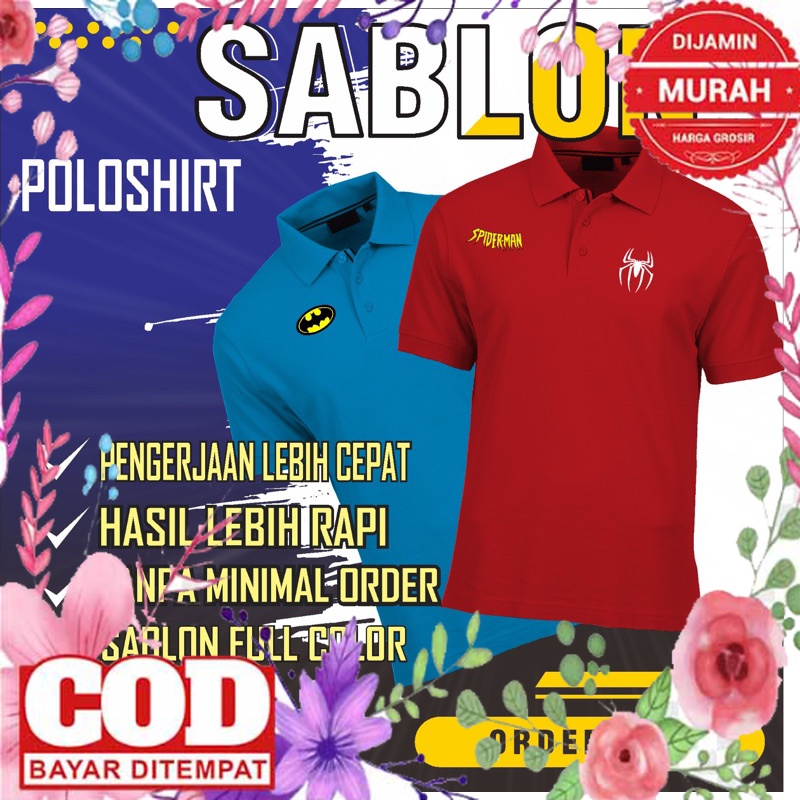 Jual CUSTOM DESAIN BAJU KAOS JAKET MURAH BERKUALITAS /CUSTOM POLO ...
