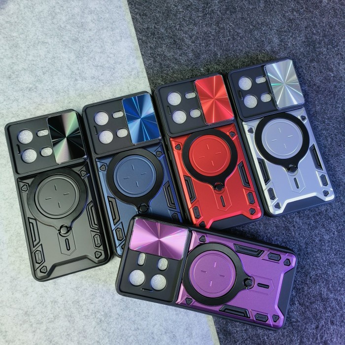 Jual Vivo V25 5G - V25e - EvoX Army Flash Flip Lens Armor Case ...