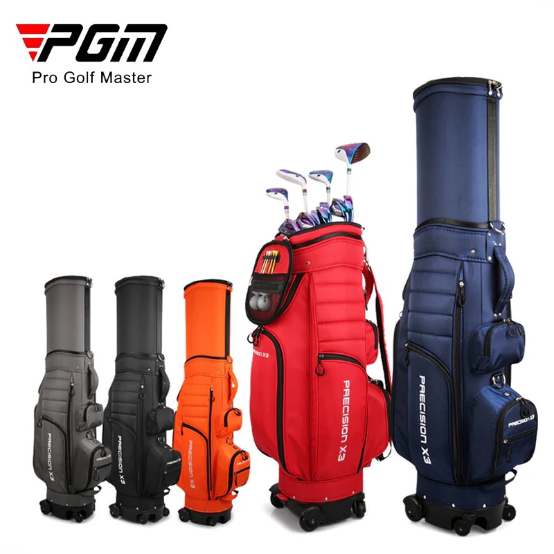 Jual PGM 4 Wheels Trolley Travel Cart Bag Golf Bag Tas Troli Golf 4 ...