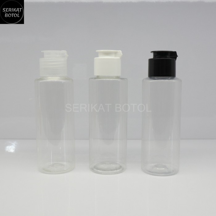 Jual BOTOL RF 100ML PET NATURAL FLIPTOP JAMUR HITAM PUTIH CLEAR 100 ML - CLEAR | Shopee Indonesia